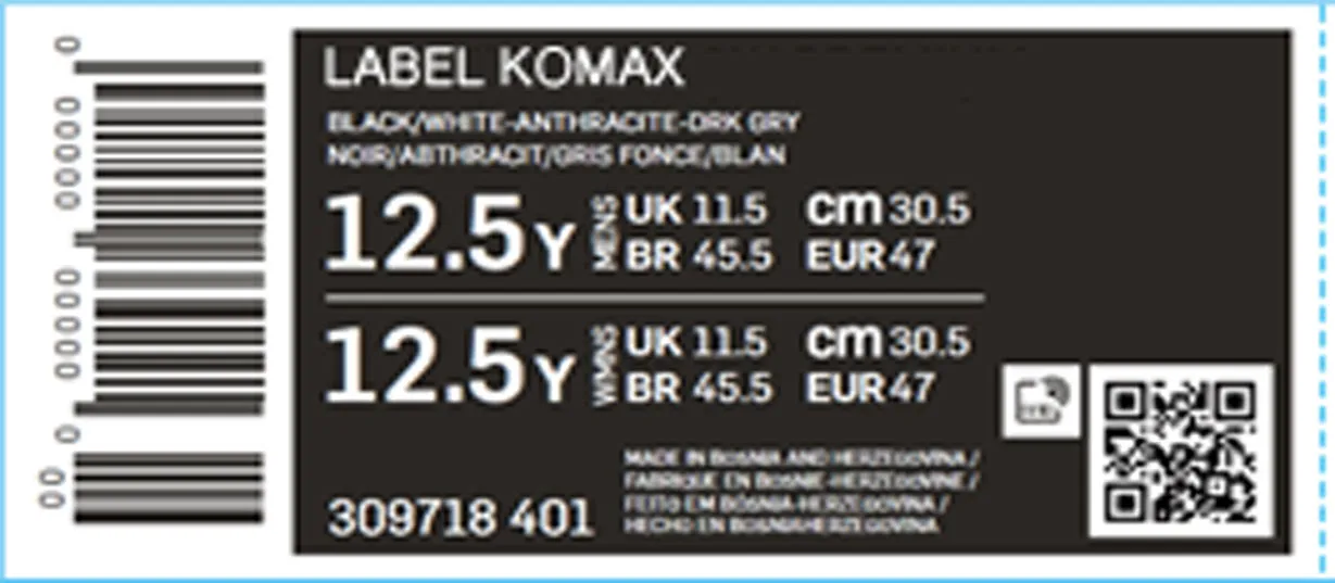 RFID UPC LABEL - Komax Vietnam