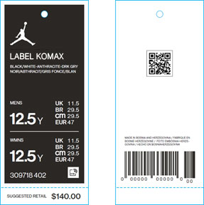 RFID UPC HANGTAG (UNISEX - MEN) - Komax Vietnam